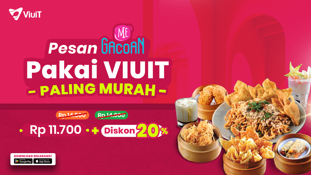 Gacoan Diskon 20% - ViuiT